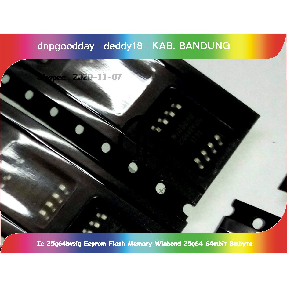 Ic 25q64bvsig Eeprom Flash Memory Winbond 25q64 64mbit 8mbyte - UniTop