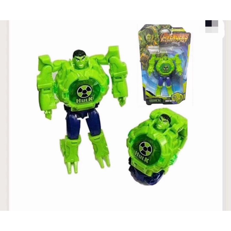 HULK Robot watch w/projection for kids | Shopee Philippines