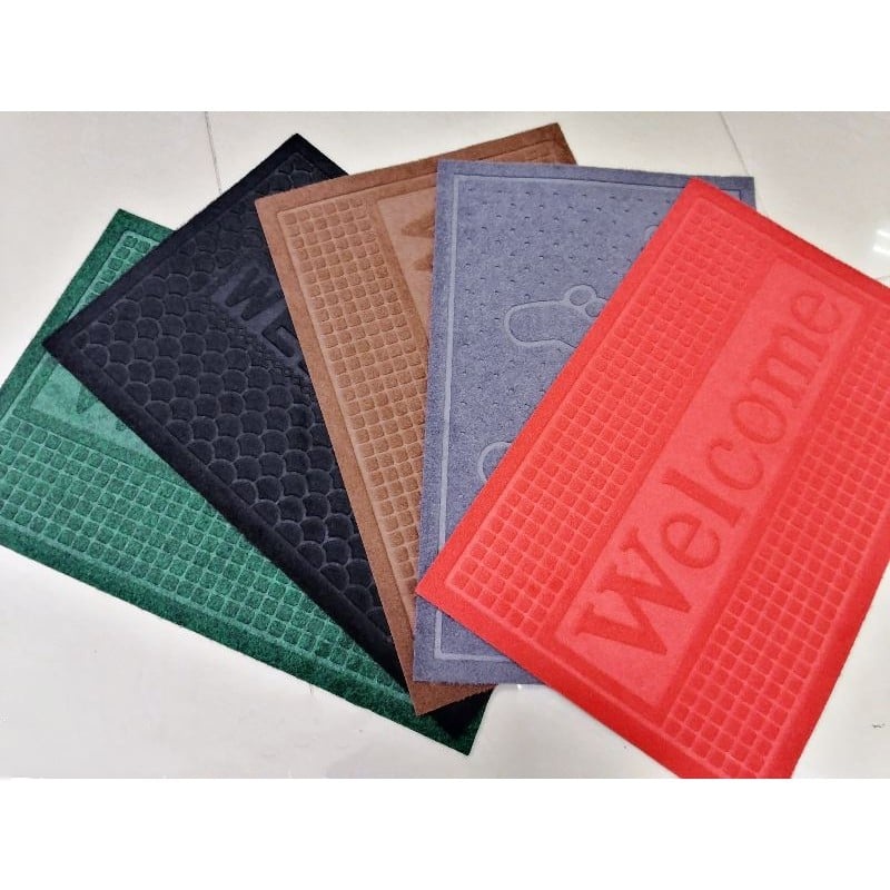 New Welcome Mats Rubber Back Indoor Outdoor Non-slip Mat #YU-19 (40 ...
