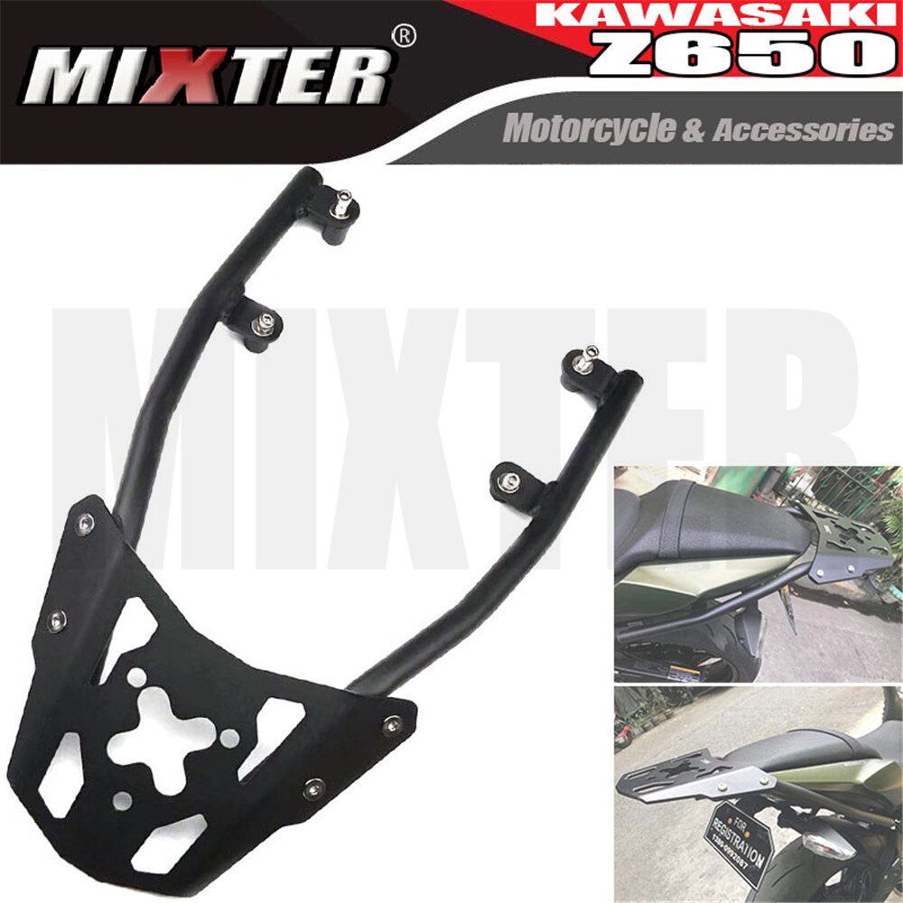 Motorcycle Rear Luggage Rack Carrier Support Shelf Holder Trunk Bracket ...