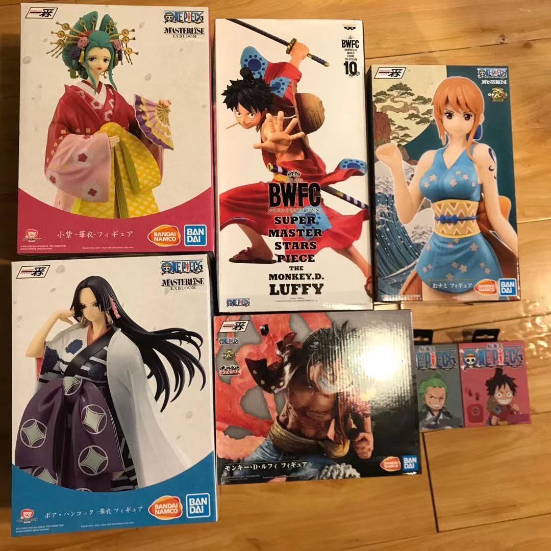 のゴOne Piece Luffy Standing FigureOne piece of the King Bijun draws the ...