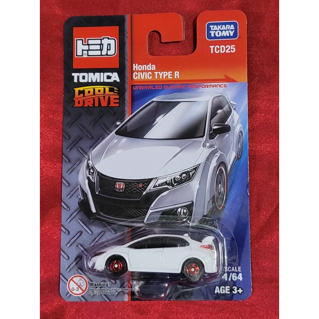Tomica Cool Drive TCD-25 Honda Civic Type R (White) (Takara Tomy ...