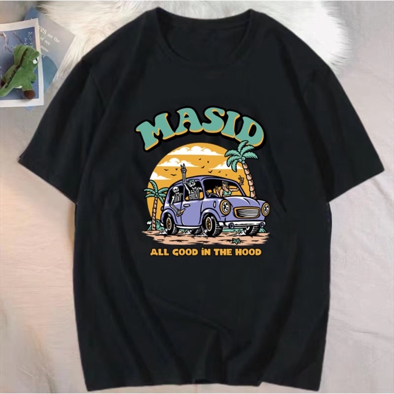 MASID New Korean style T-shirt for unisex fit M-L | Shopee Philippines