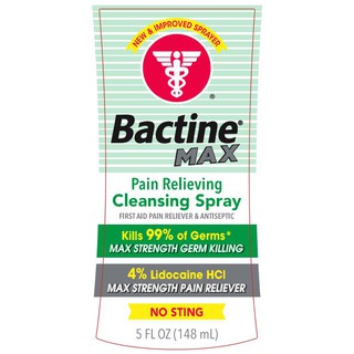 BACTINE / BACTINE MAX PAIN RELIEVING CLEANSING SPRAY | Shopee Philippines