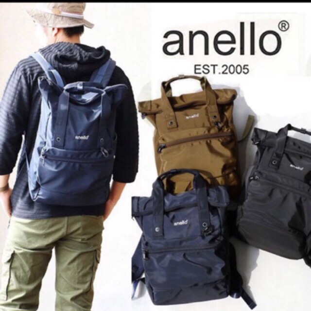 Fashion anello waterproof bagpack | Shopee Philippines