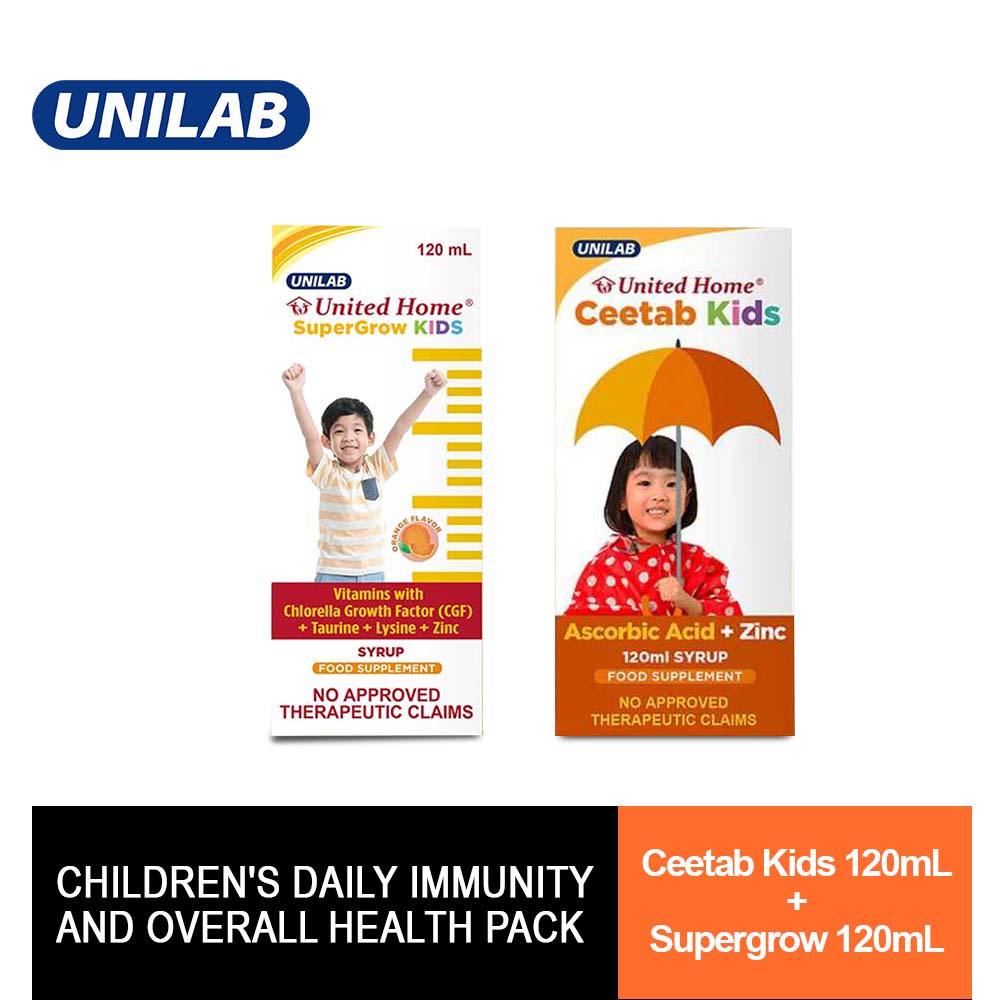 Children's Daily Immunity and Overall Health Pack: United Home Ceetab ...