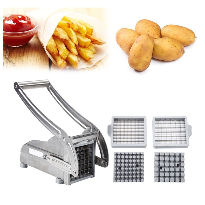High Quality Stainless Steel French Fry Potato Vegetable Cutter Maker