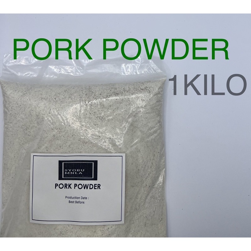 Pork Powder 1 Kilo ( Seasoning ) | Shopee Philippines