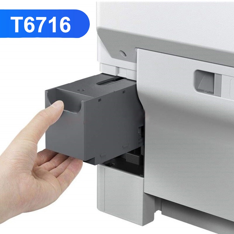 T6716 T 6716 PXMB8 T6715 Waste Ink Tank Maintenance Box for Epson WorkForce Pro WF-C5790 C5290 ...
