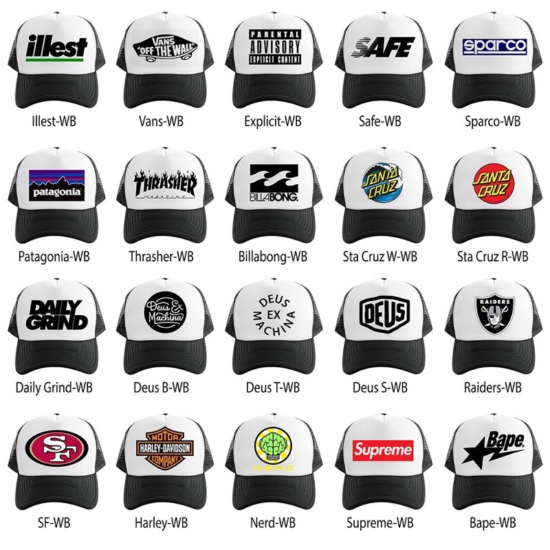 Branded Trucker Caps | Shopee Philippines