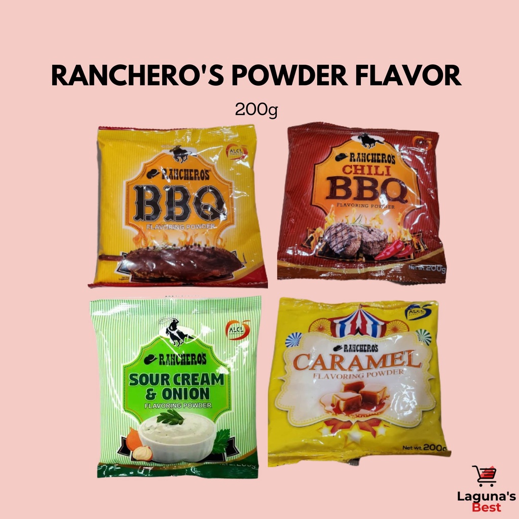 Ranchero's Powder Flavor for Chips, Popcorn and Fries 200g | Shopee ...