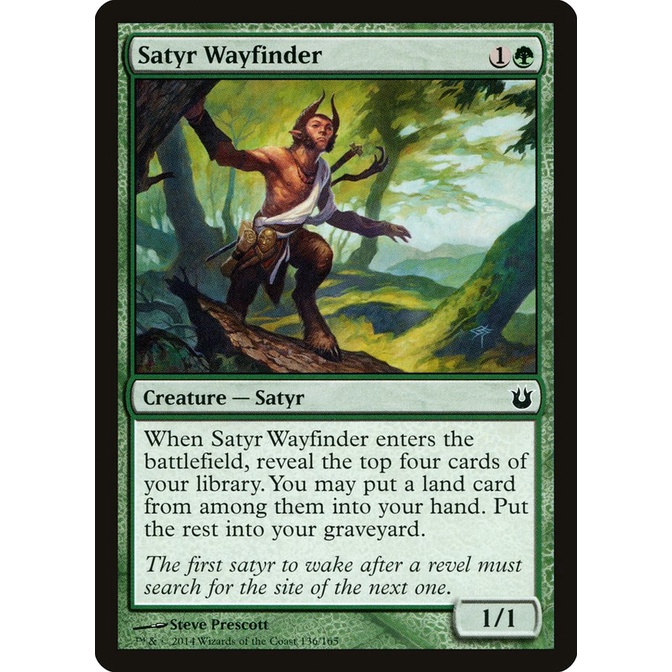 Satyr wayfinder mtg card | Shopee Philippines
