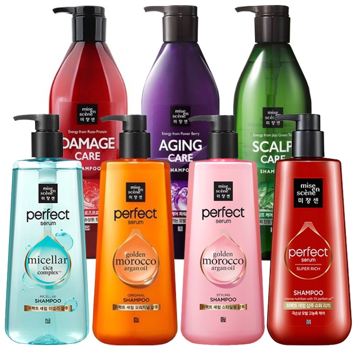 Mise en scene Perfect Serum Shampoo & Rinse 680ml | Shopee Philippines