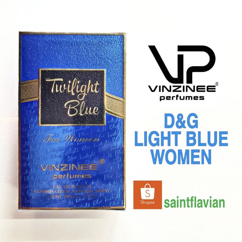 VINZINEE PERFUME TWILIGHT BLUE WOMEN 50ml | Shopee Philippines
