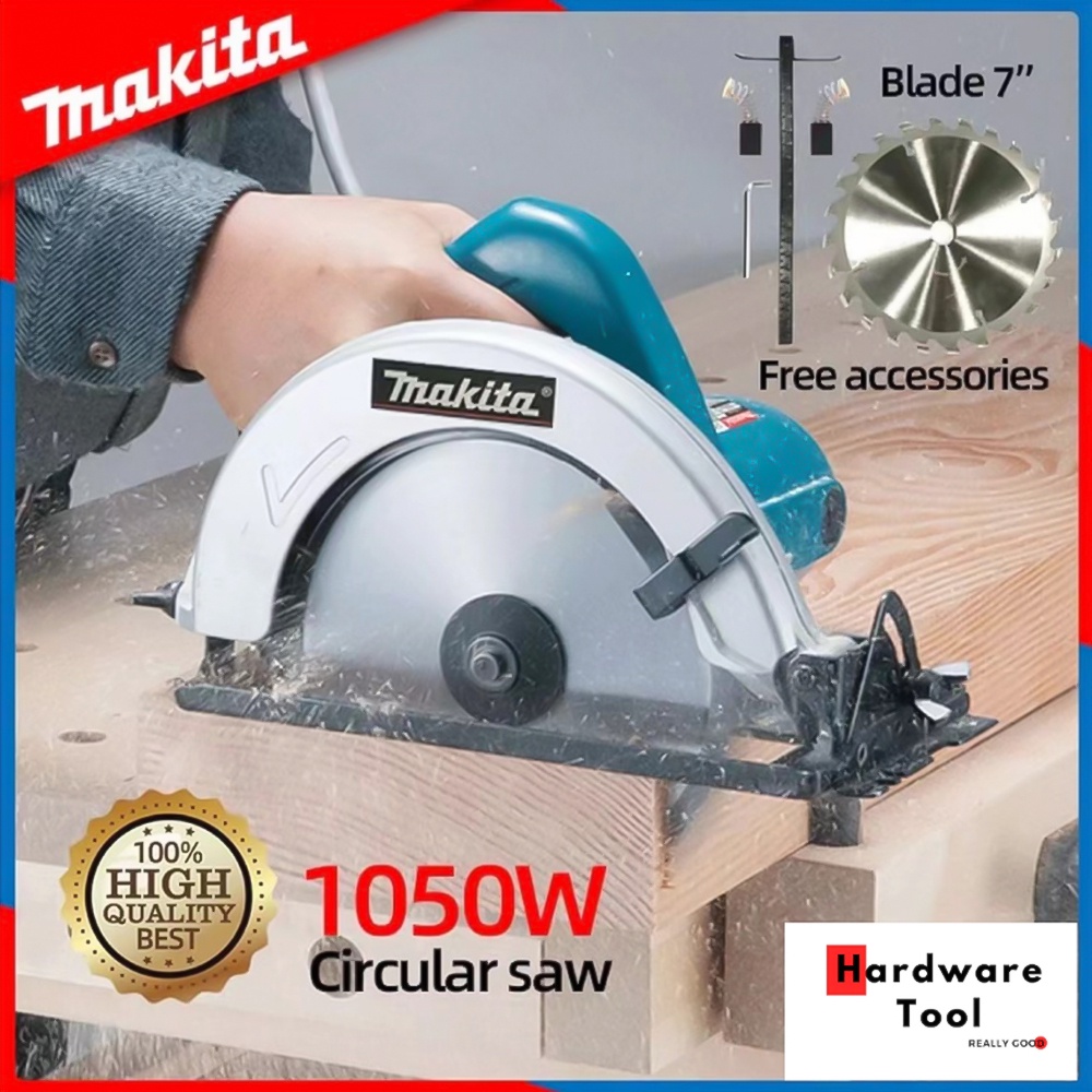 7" Electric Circular Saw Power Tools 1050W Woodworking Table Saw Flip ...