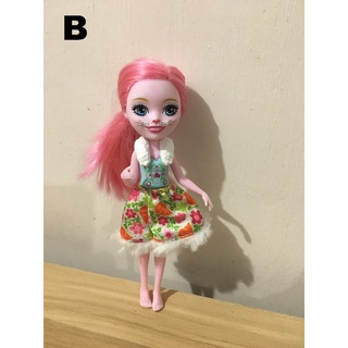 Enchantimals Dolls (Peeky Parrot, Felicity Cos, Bree Bunny and Patter ...