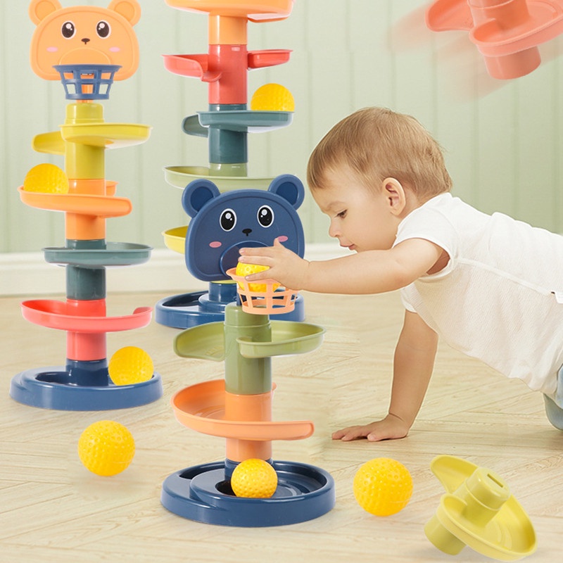 big marble run toys for kids track ball autism therapy toys puzzle toys ...