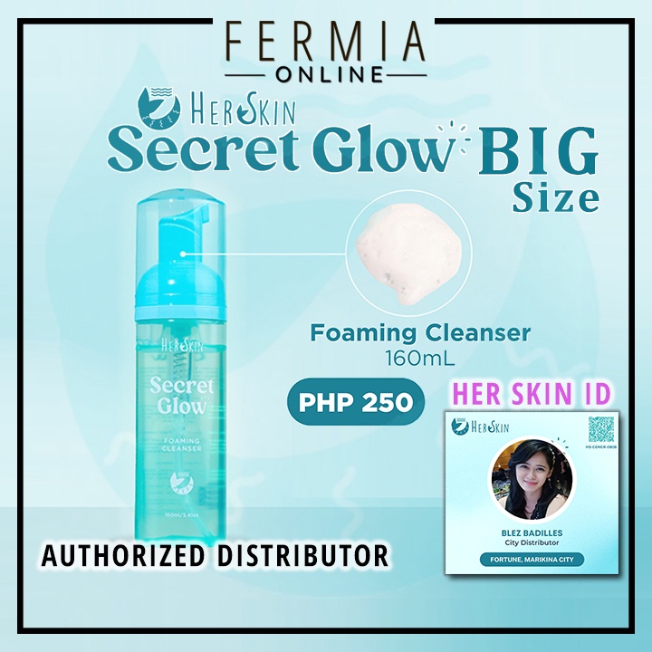 Secret Glow Foaming Cleanser 160mL (BIG SIZE) | Shopee Philippines