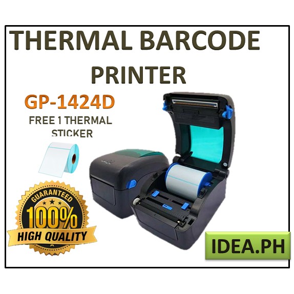 Gprinter Thermal Barcode Printer GP-1424D + FREEBIES 4x6 / 100x150 / A6 ...