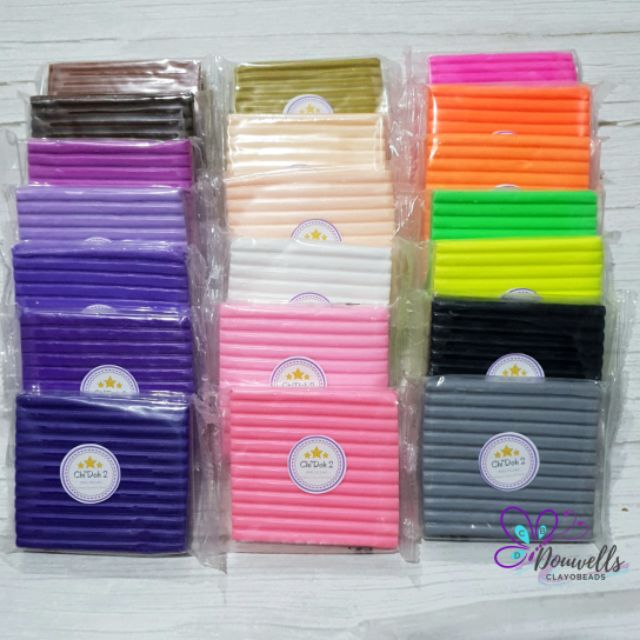 125g CHIDOH 2 Polymer Clay Oven Bake | Shopee Philippines