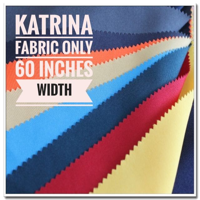 KATRINA Plain Fabric 60" Width (For Scrubs, Uniforms, Curtains ...