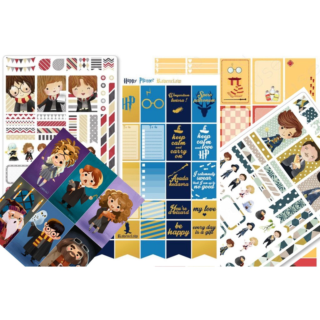Writing paper _ Harry Potter (10 sheets) - PFL Store