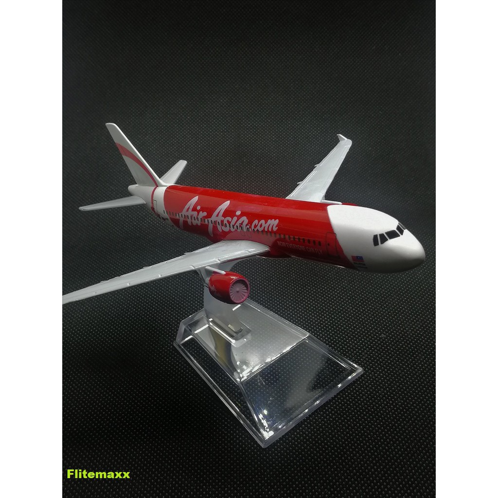 AIRASIA DIECAST MODEL AIRPLANE A320 | Shopee Philippines