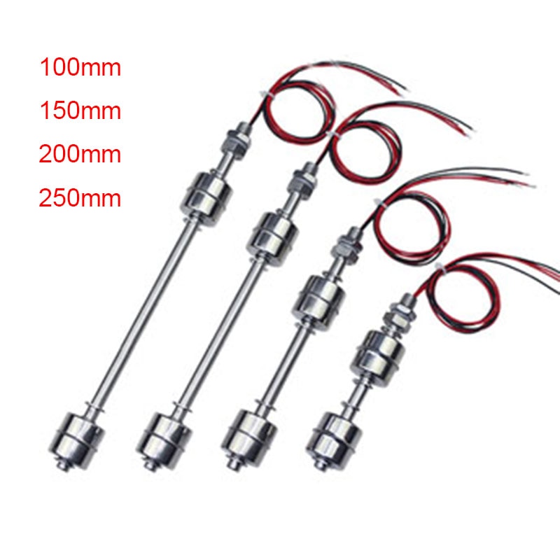 Double Ball Float Switch Tank Liquid Water Level Sensor Stainless Steel ...