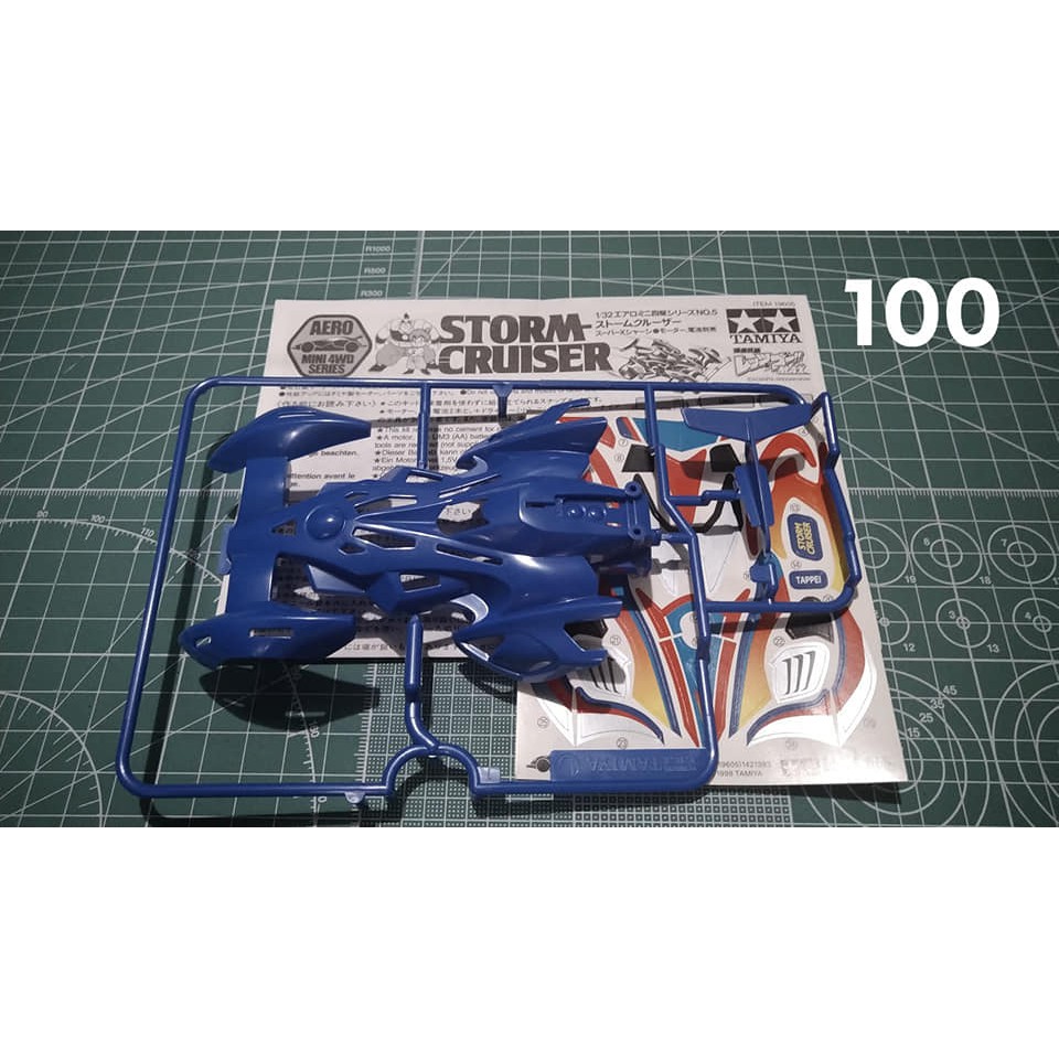 Tamiya Storm Cruiser Cowl with sticker | Shopee Philippines