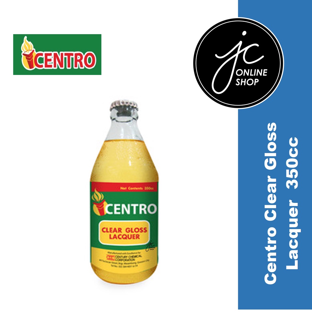 Centro Clear Gloss Lacquer 350 ml | Shopee Philippines