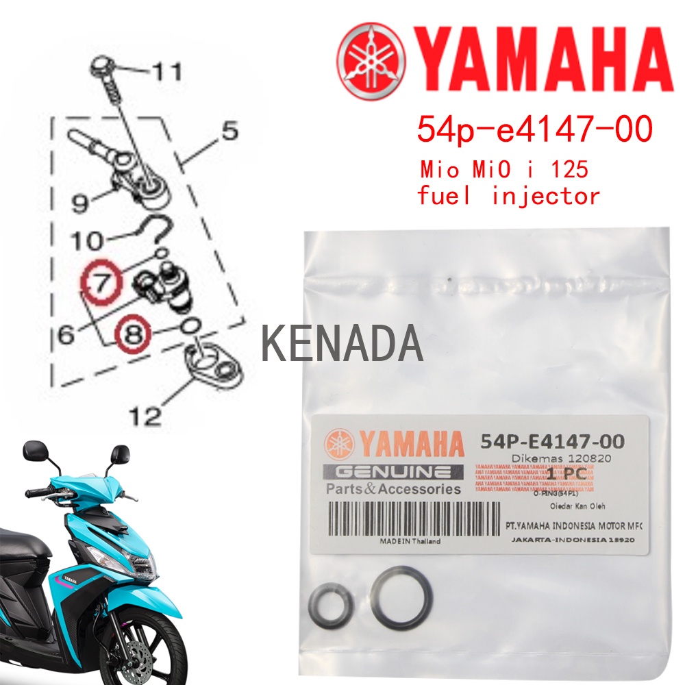 Oring Injector Seal Injector for yamaha MIO SOUL I 115, MIO I 125, MIO ...