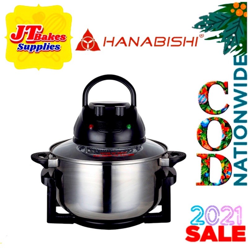 New Hanabishi Turbo Broiler HTB140SS With Freebie | Shopee Philippines