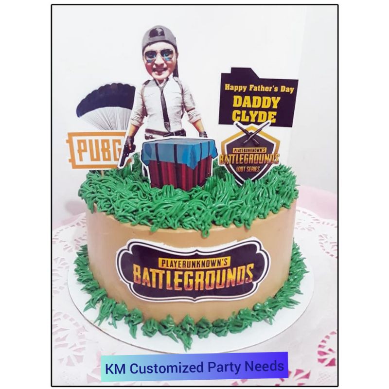 PUBG Customized Cake Topper | Shopee Philippines