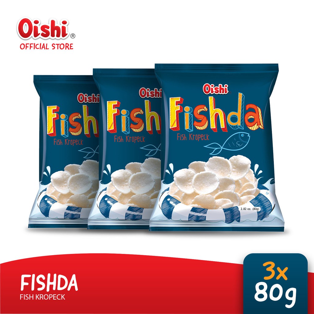 Fishda Kropeck 80g x 3 | Shopee Philippines