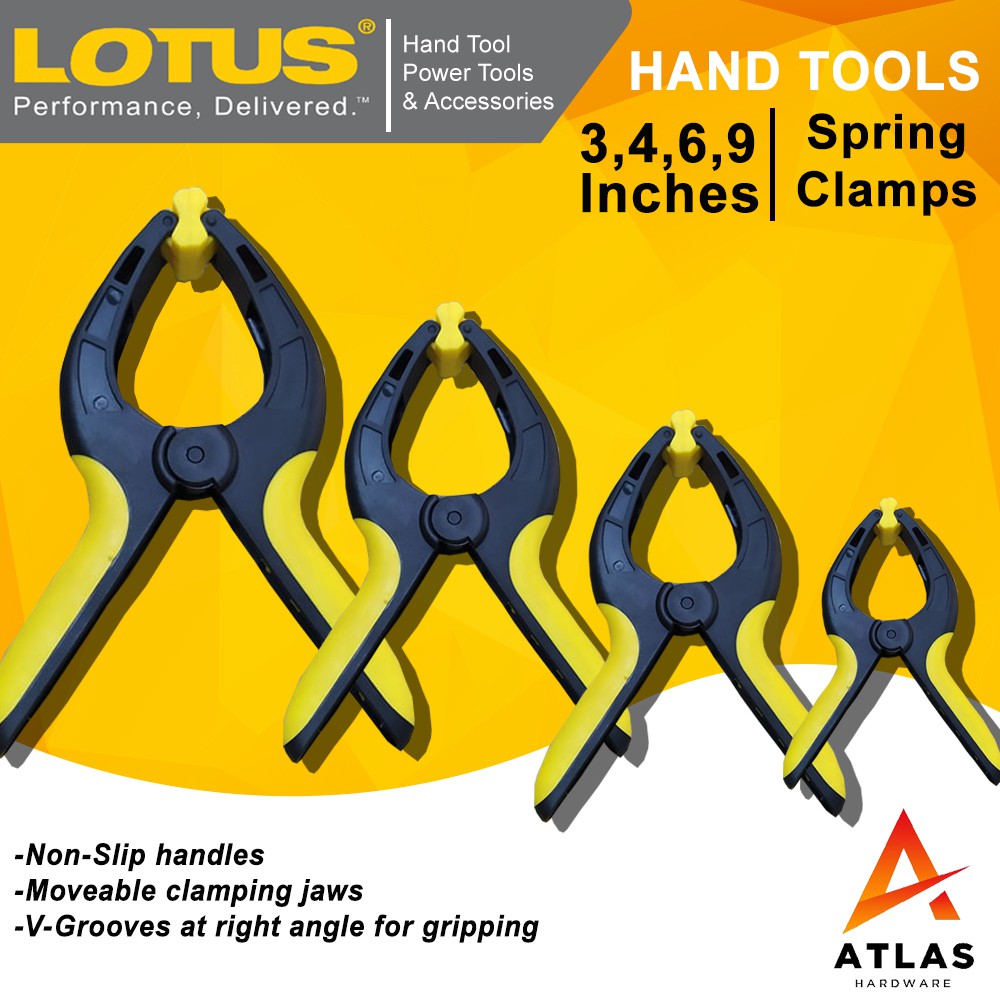 Lotus Spring Clamp 3inch - 9inch | Shopee Philippines