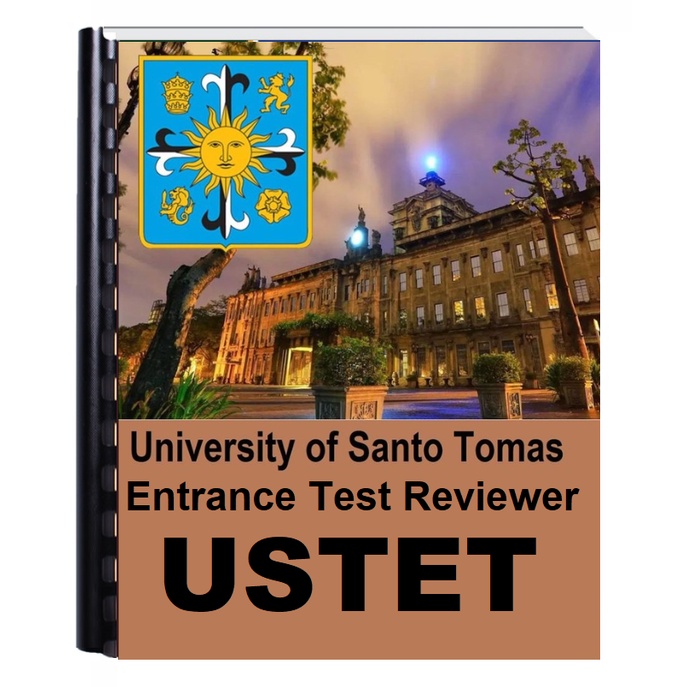 University of Santo Tomas Entrance Test Reviewer (USTET) | Shopee ...