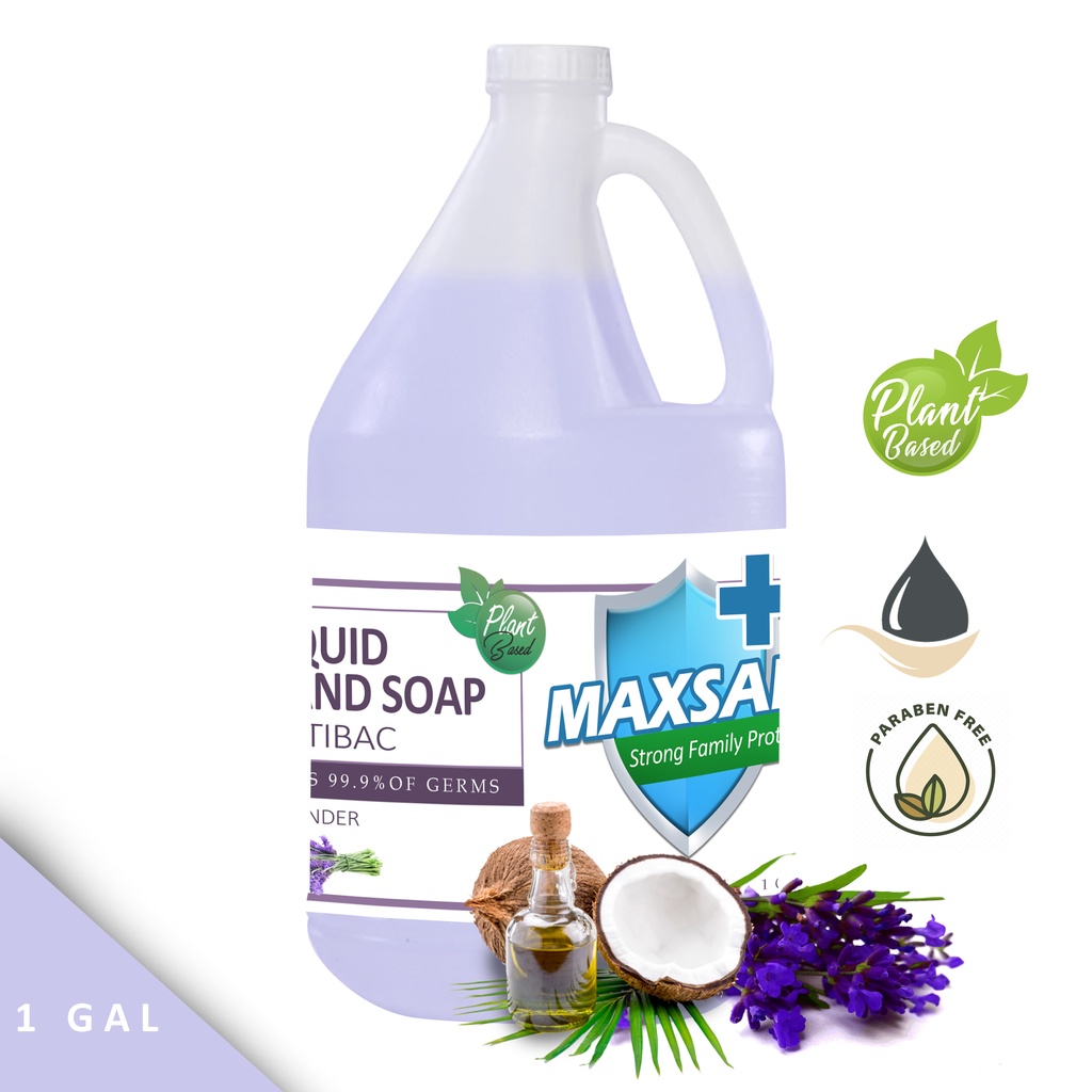 1 Gallon Plant based Hand Soap ( lavender ) with hand moisturizer and ...