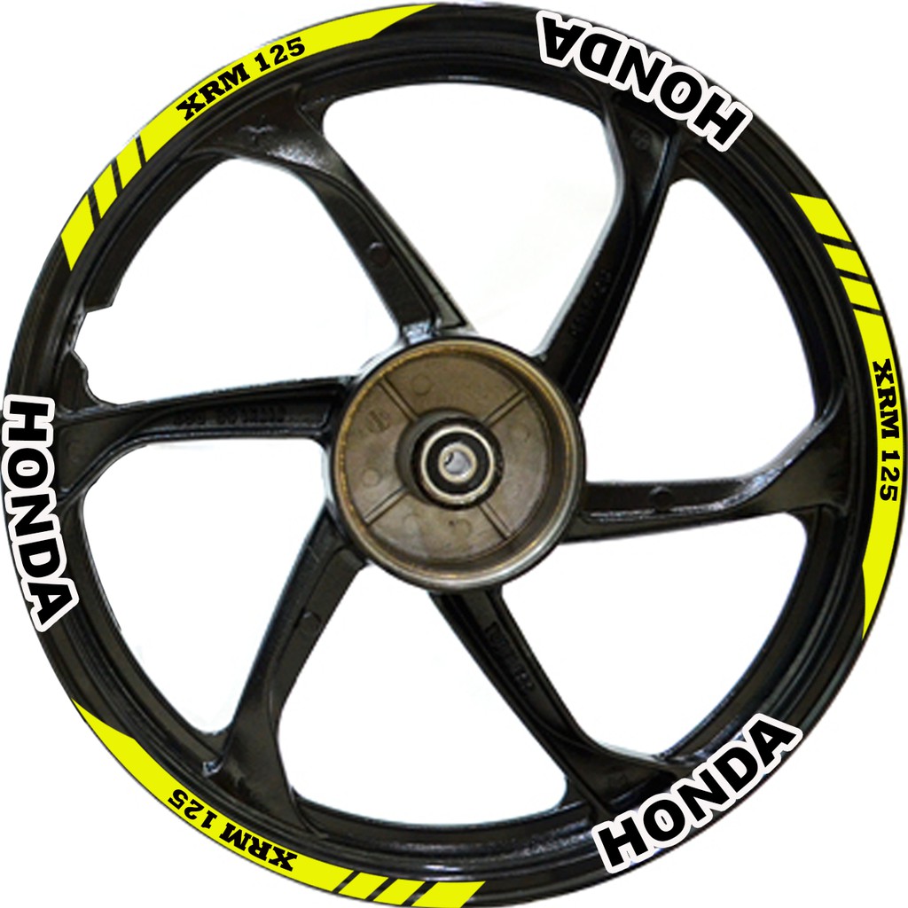 HONDA XRM MAGS STICKER decals (good for 2 mags front anf rear) - Honest Bee