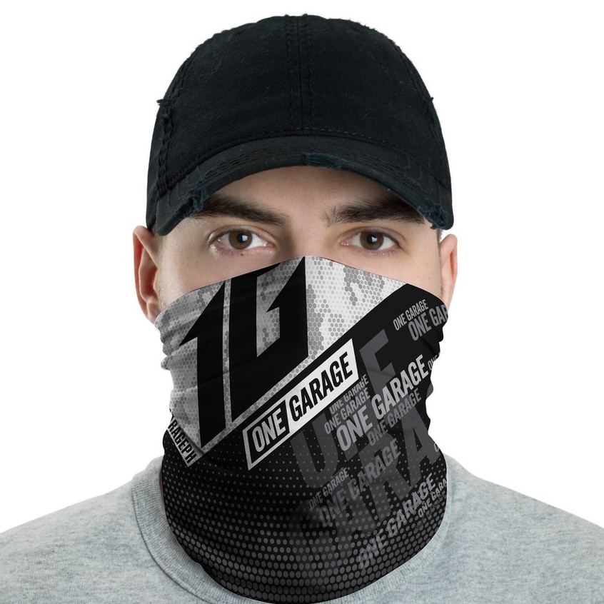 1G One Garage Tube Mask full Face Raptor Design sublimation print ...