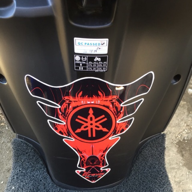 Yamaha mio gravis/freego cowling pad sticker | BeeCost