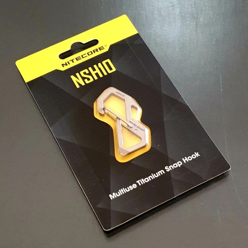 NITECORE NSH10 TITANIUM MULTI-TOOL SNAP HOOK CARABINER | Shopee Philippines