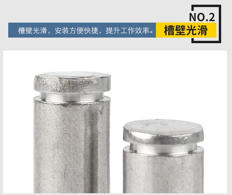 M3/M4/M5/M6/M8 304 stainless steel pin shaft flat head slotted pin ...