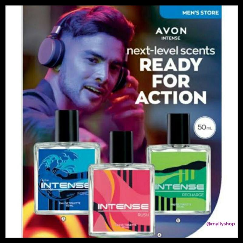 AVON INTENSE EAU DE TOILETTE 50 ML | Shopee Philippines