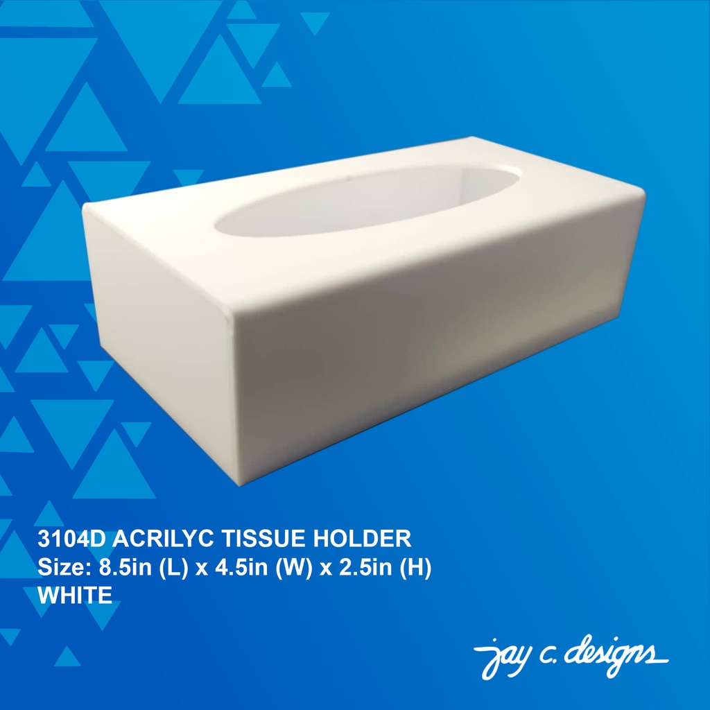 Jay C. Designs Acrylic Tissue Holder 3104 | Shopee Philippines