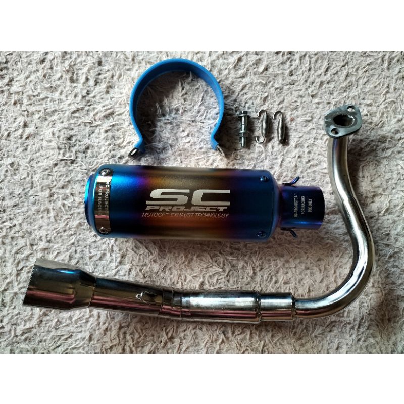 HONDA CLICK 125i / 150i SC PROJECT POWER PIPE( FULL SYSTEM EXHAUST ...