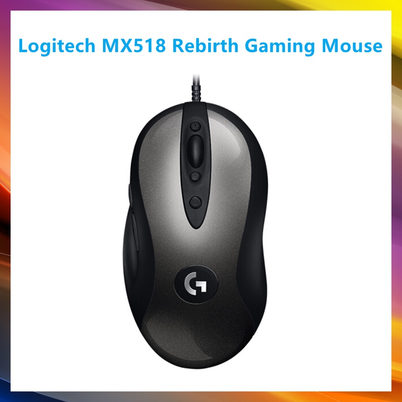Logitech G MX518 Gaming Mouse High Performance With Hero Sensor 16K DPI ...