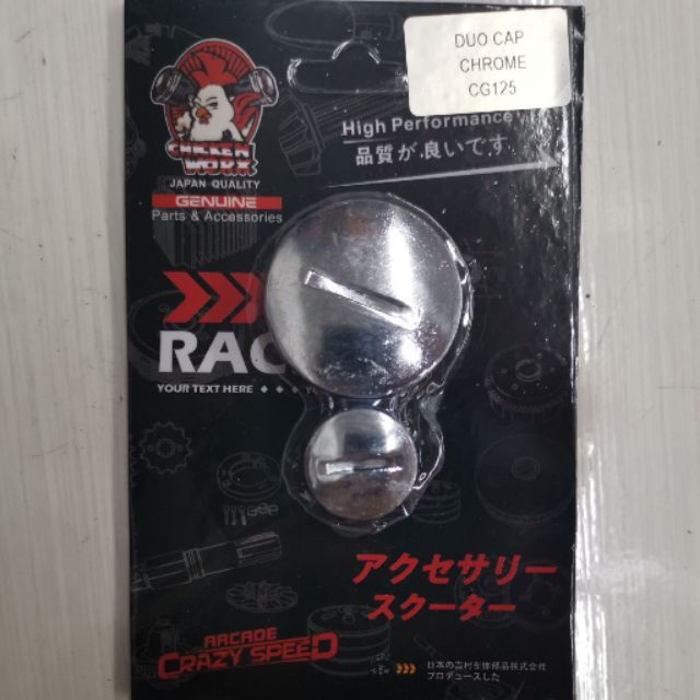 Duo Cap CG125 (CHROME) | Shopee Philippines