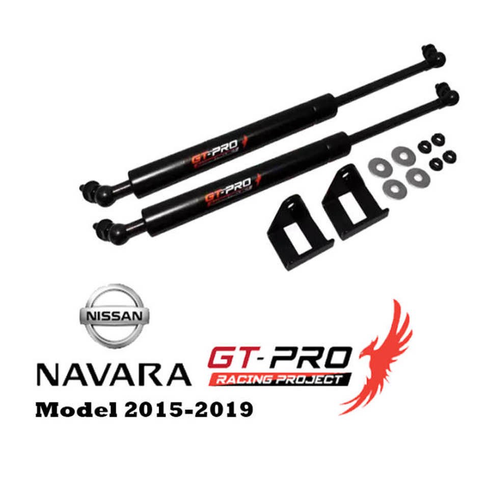 GT-pro Hood Damper Bonnet Shock Kit for Nissan NP300 Navara 2015 - 2019 ...