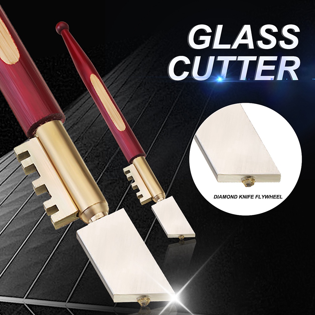 Pro Portable Self Lubricating Carbide Wheel Blade Diamond Tip Glass