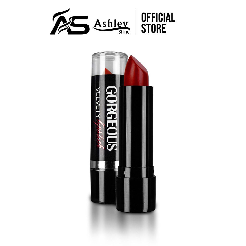 Ashley Shine Gorgeous Velvet Lipstick Lip Gloss Long Lasting Waterproof ...